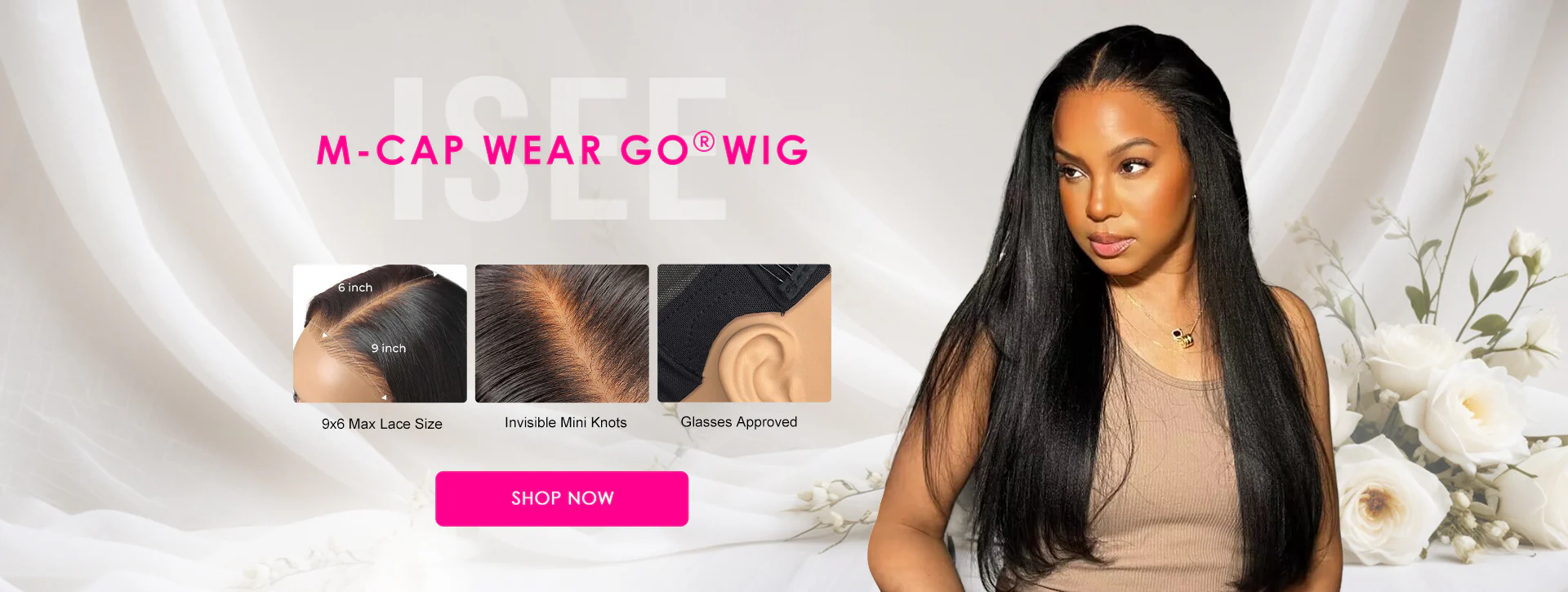 ISEE Hair Wear Go Wigs | NO.1 Glueless Wig Store
